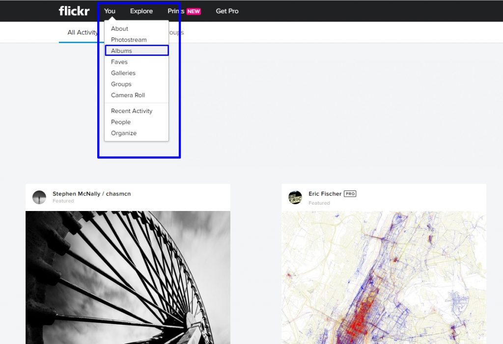 How to get Flickr Album ID - WP Frank