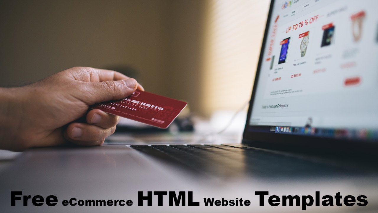 Best Free eCommerce HTML Website Templates - WP Frank Blog